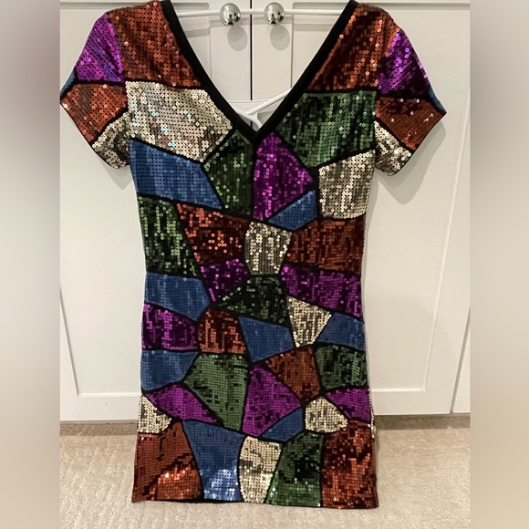 LaRok | Dresses | Larok Patchwork Dress | Poshmark